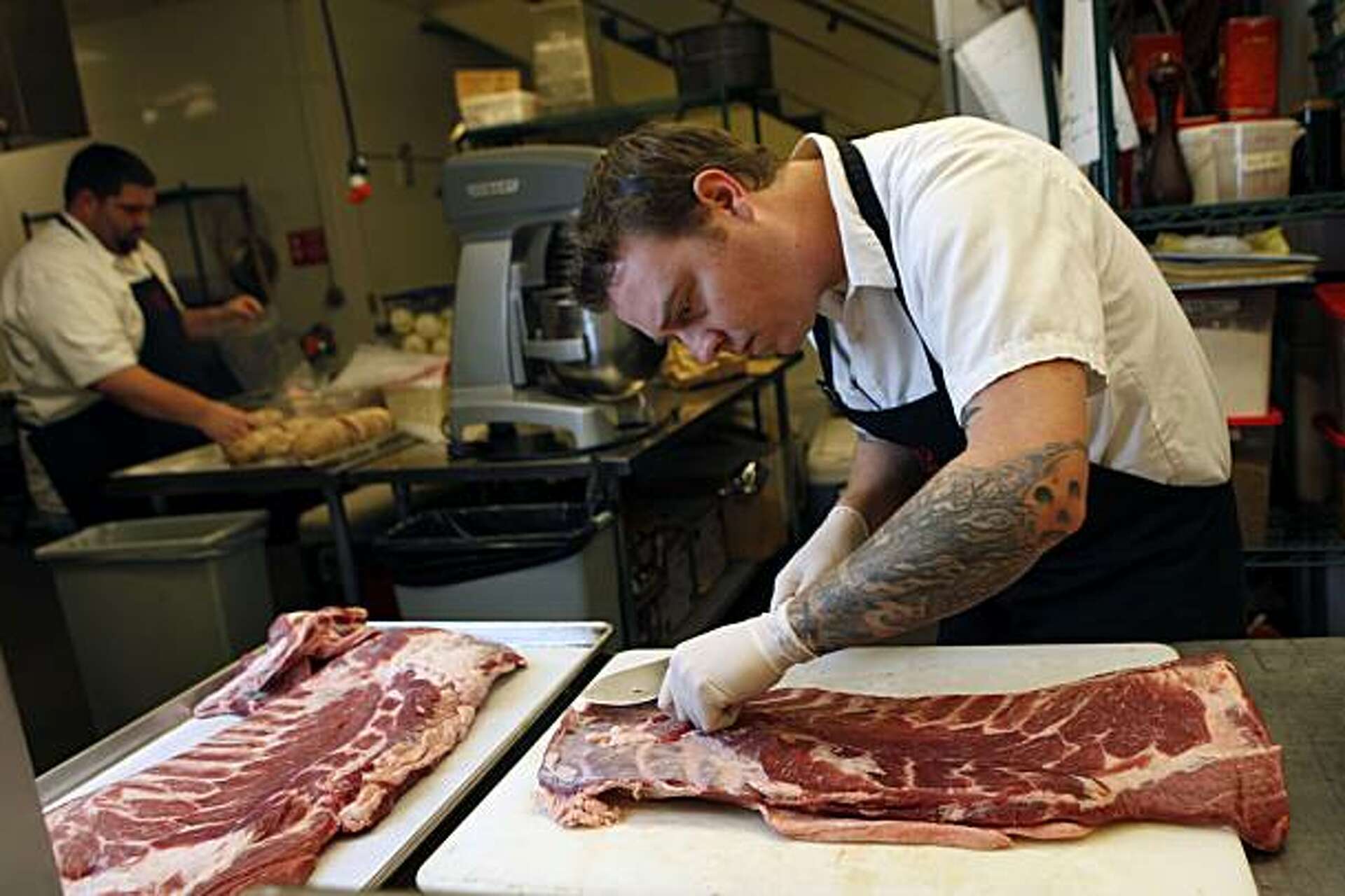 Prepping the way for S.F. Fatted Calf shop