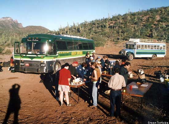 The Green Tortoise Takes You There / "Adventure travel" bus is a ...
