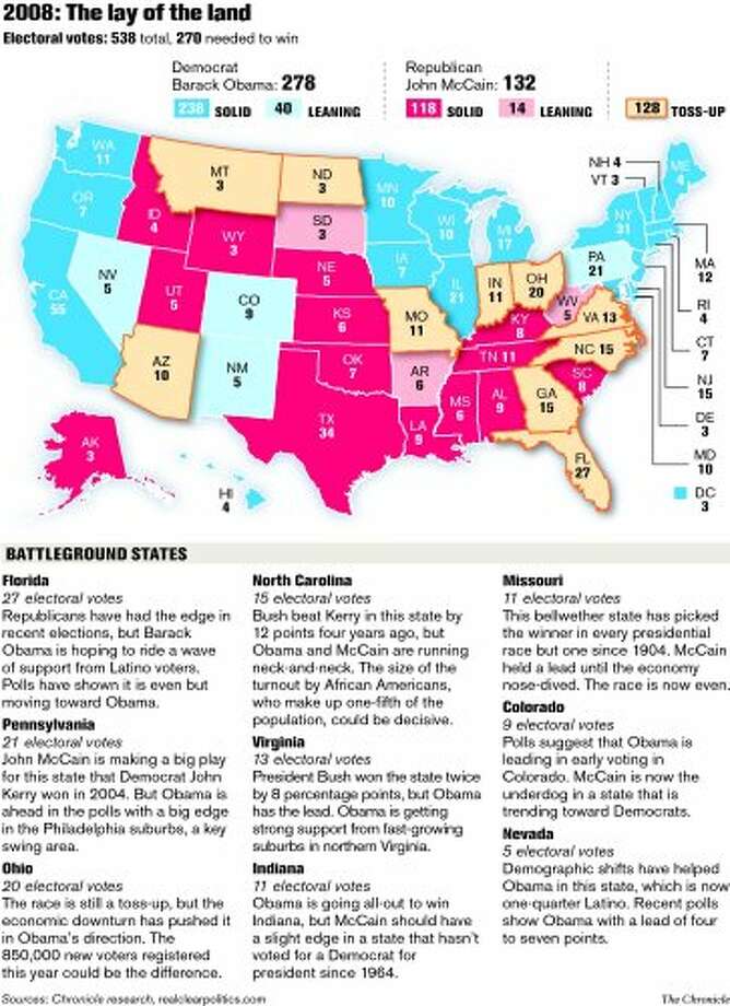 Obama looks to rewrite nation's electoral map - SFGate