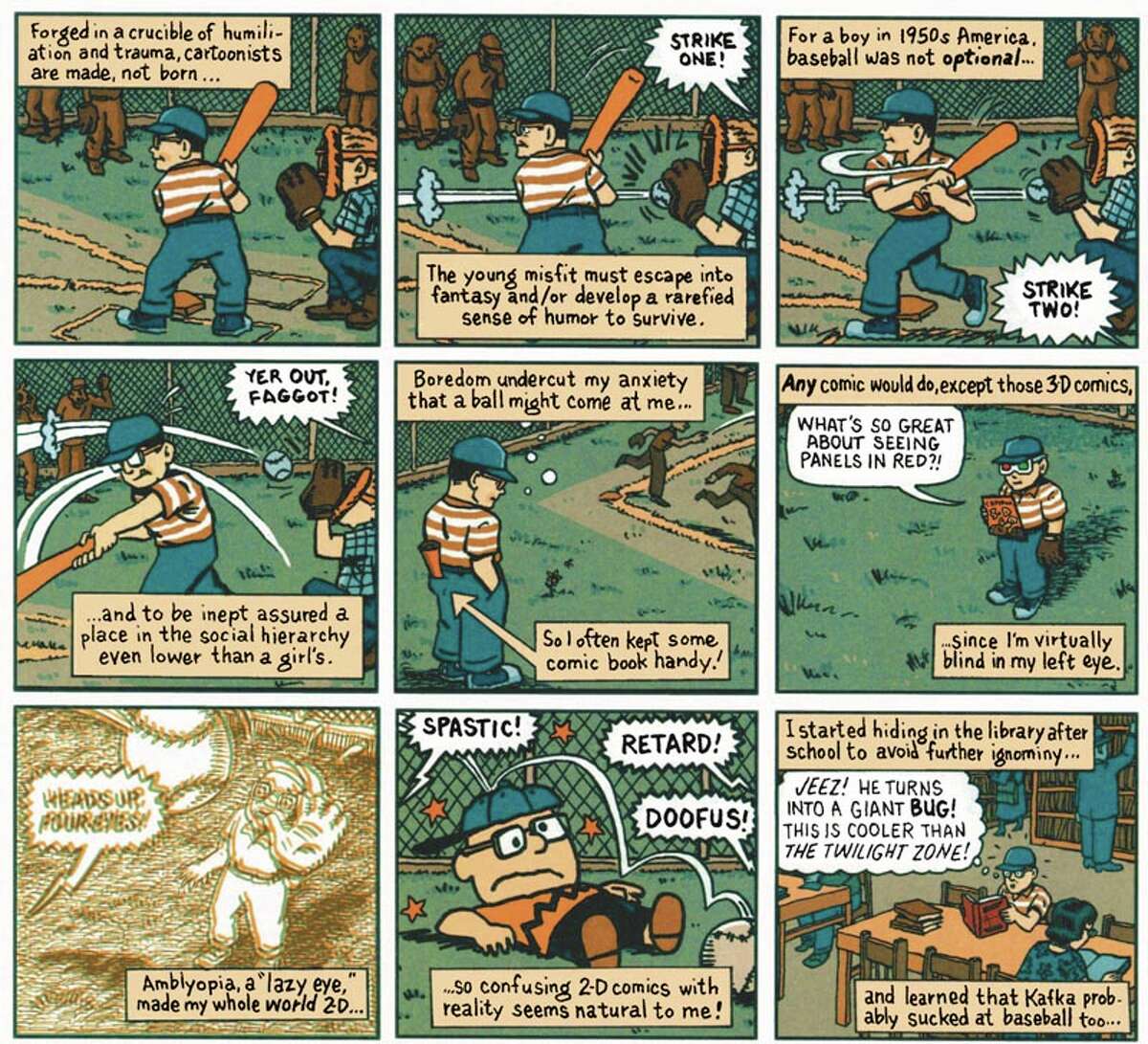 Early work of Art Spiegelman in 'Breakdowns'