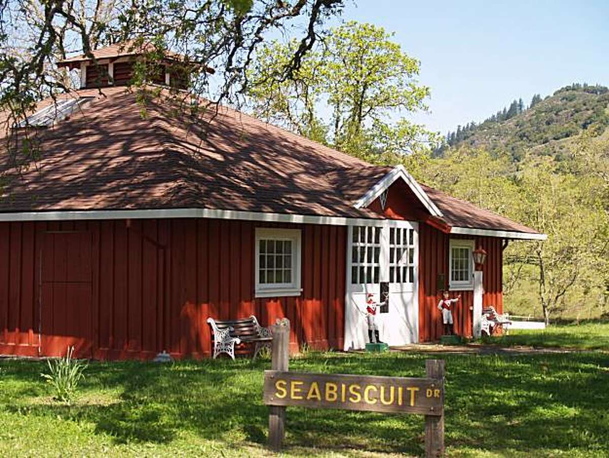 Taking a lap on Seabiscuit's home turf