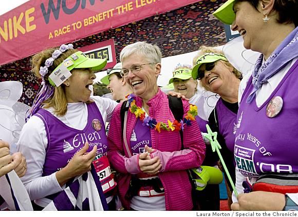 Marathon's twin causes: cancer, female athletes