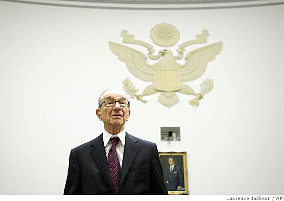Greenspan shocked at failure of free markets