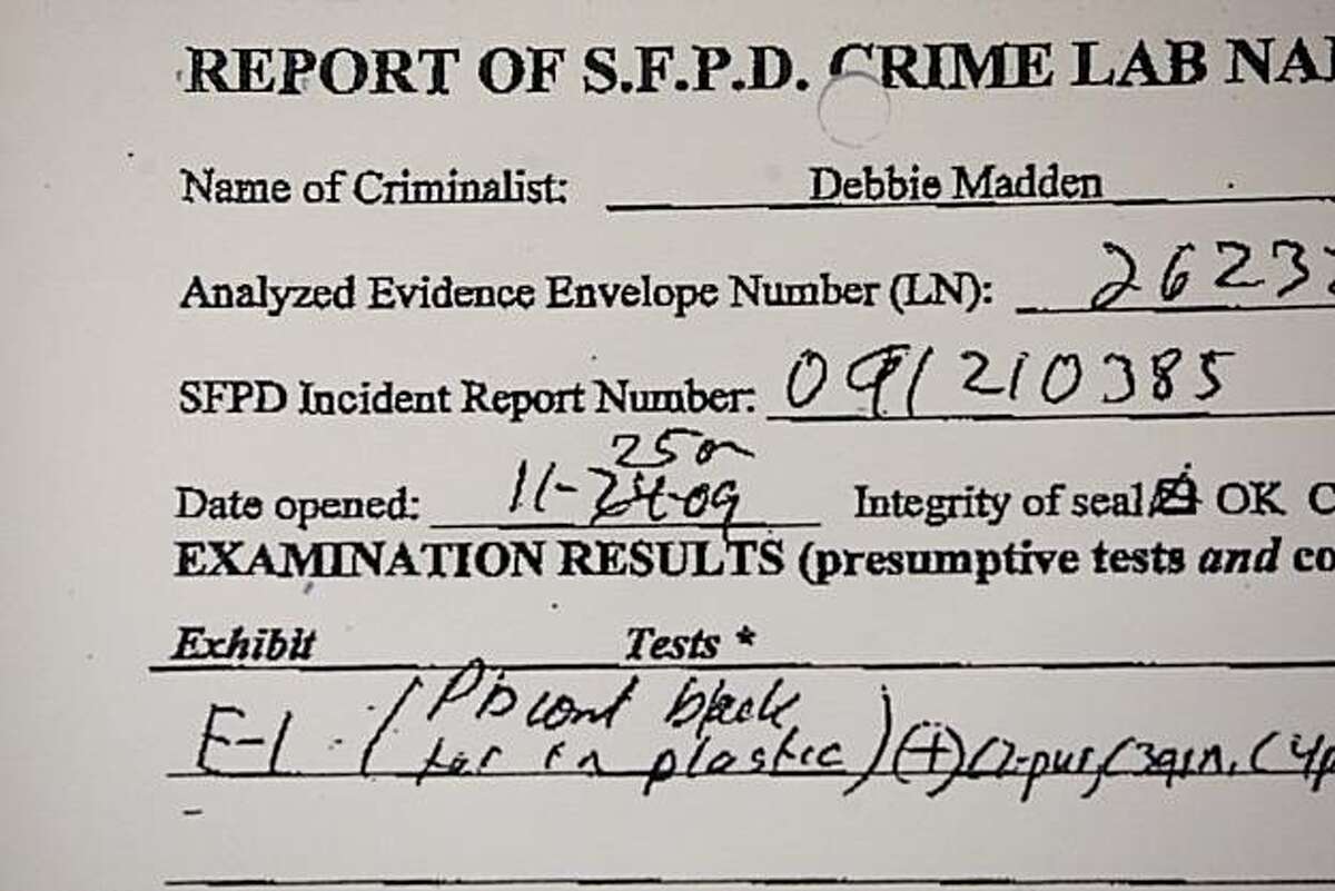 SFPD withheld doubts on crime lab from auditors