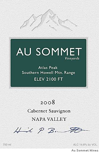 Winery watch: Au Sommet elevates Cabernet on Atlas Peak