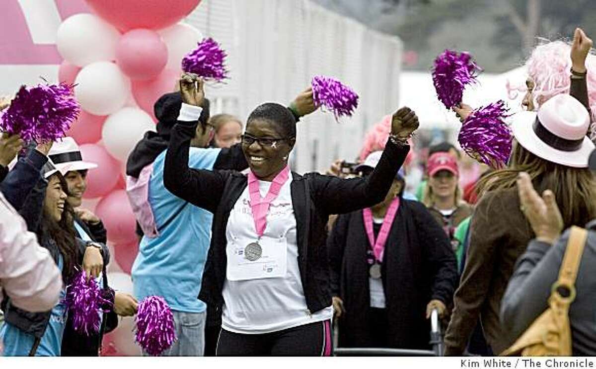 Thousands join breast cancer walk in S.F.