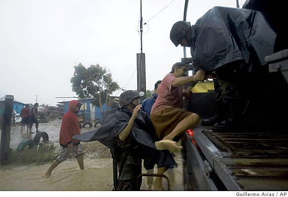 Hurricane Norbert sweeps across Baja