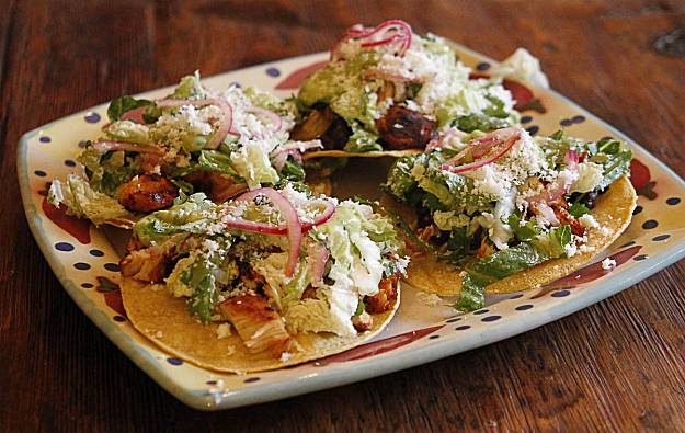 With tostadas, the simpler the better