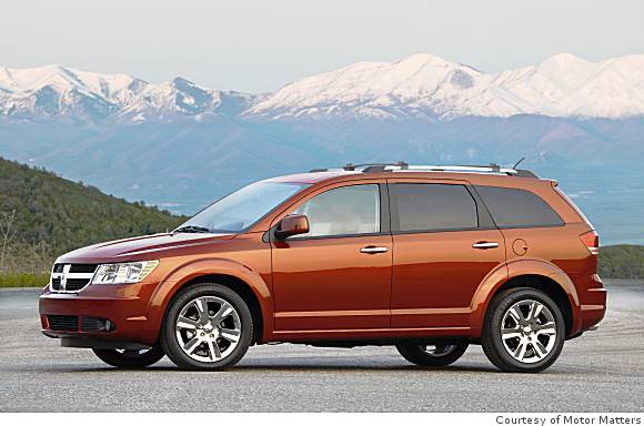 New midsize crossover from Dodge: 2009 Journey