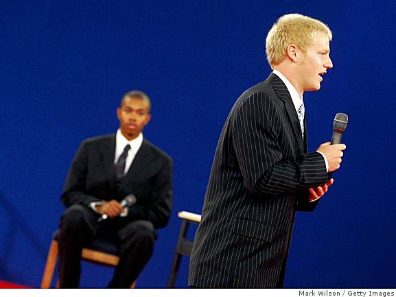 Candidates go into debate in attack mode