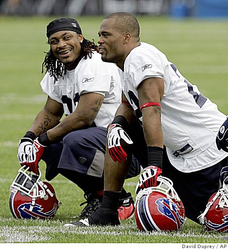 Bills' running game has double punch / Jackson is unheralded partner of ...