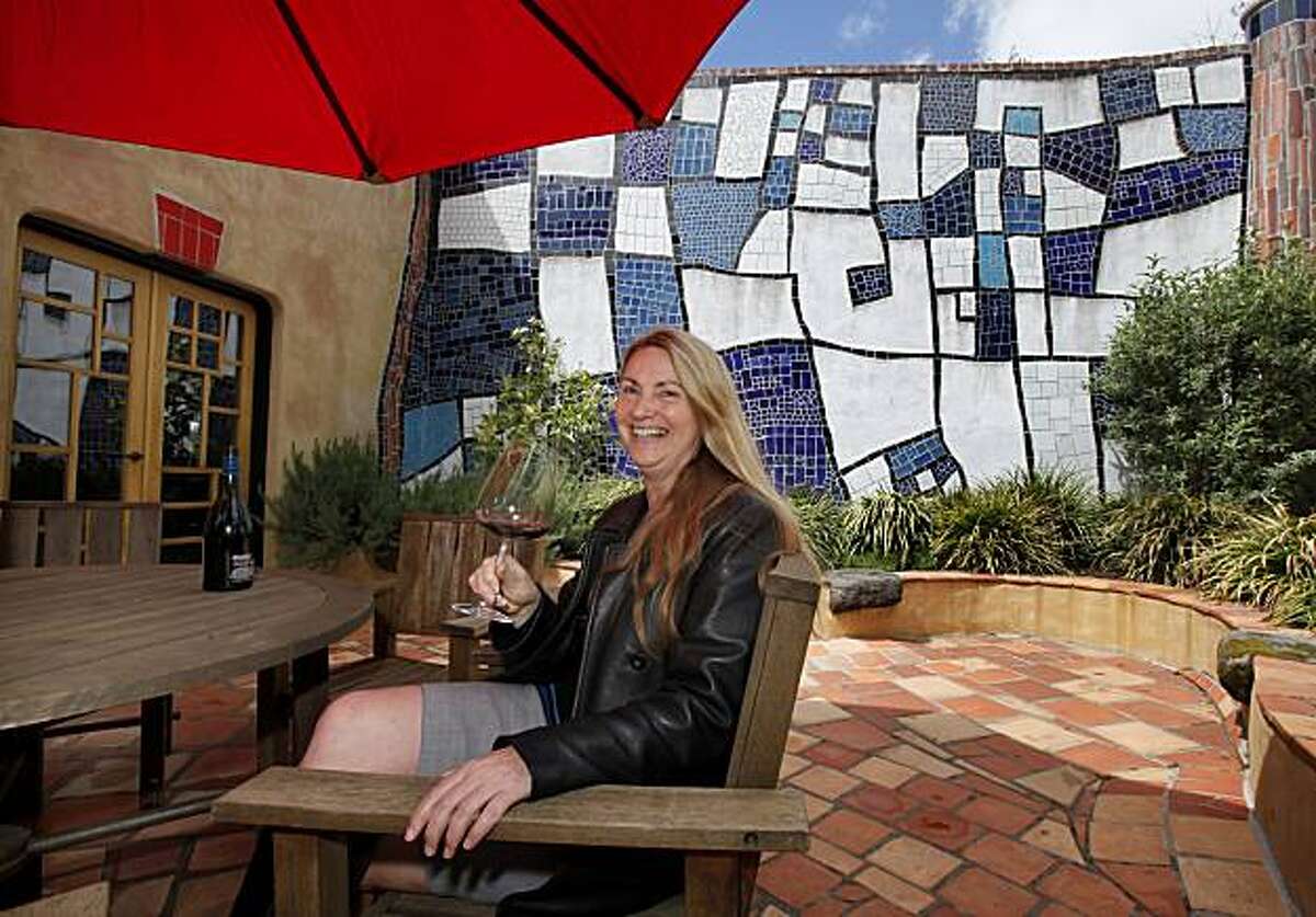 Organic reds, quirky Hundertwasser architecture