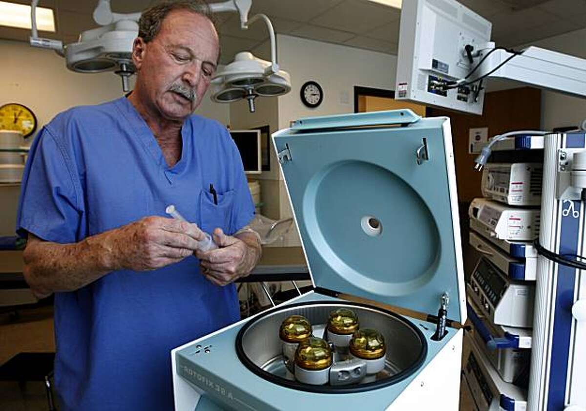 Blood spinning promising; studies inconclusive