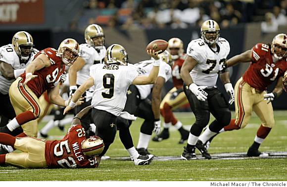 No pressure on cool Brees