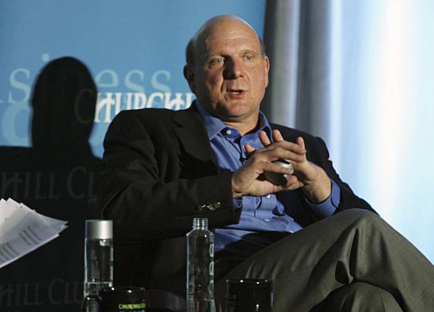 Ballmer says Microsoft can survive crisis
