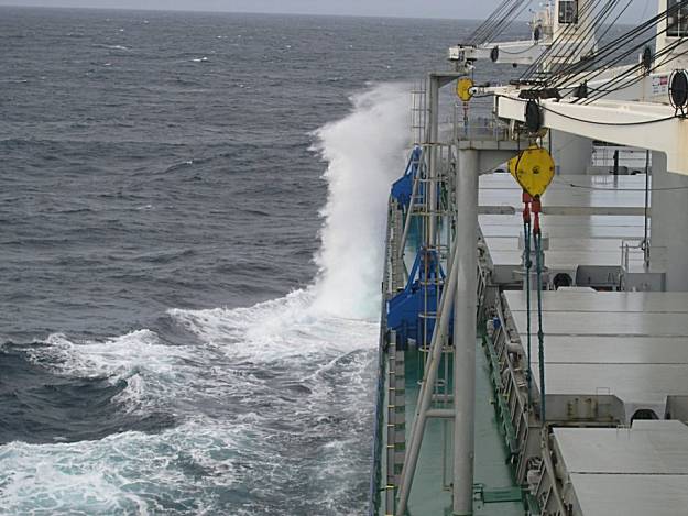 Freighter cruise: The lady is a tramp