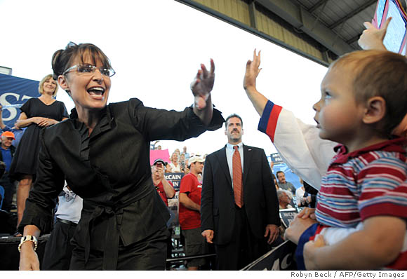 Palin makes first solo appearance, in Nevada