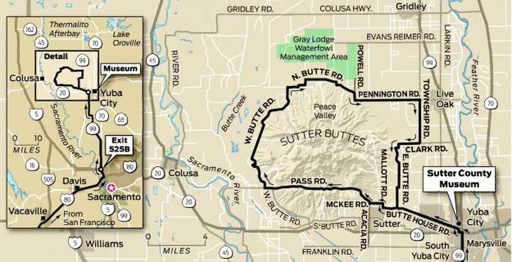 Little mountain range to north defies valley