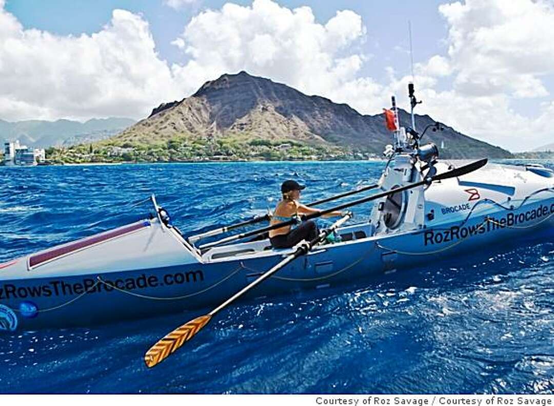 Woman rows from S.F. to Hawaii