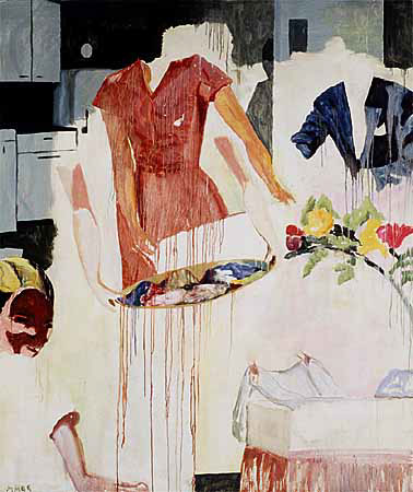 Martin Mull's Paintings Darkly Comic / But actor's exhibition shows ...