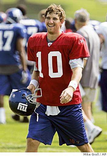 Eli is no Peyton but in his way he could remain near the top