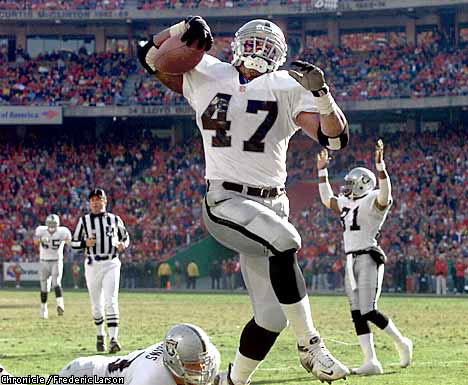 Raiders' Finale Is Extra Special / Wild OT win knocks Chiefs from playoffs