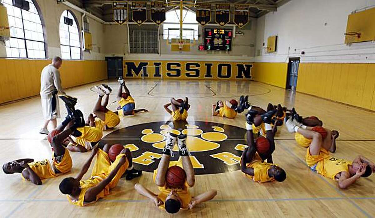 Young men on a mission at Mission High School