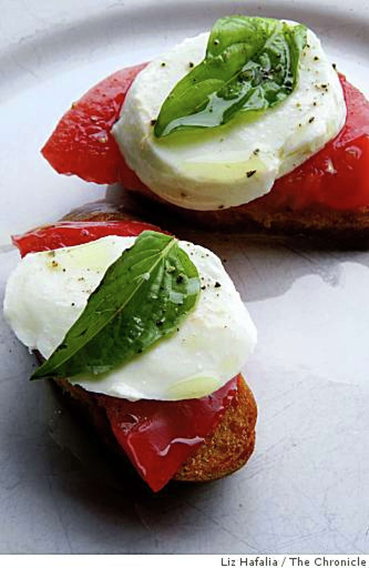 Snack: Savor summer in a mini Caprese