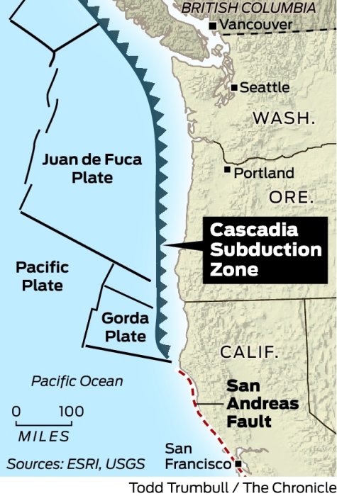 Northwest cities at risk of dormant fault