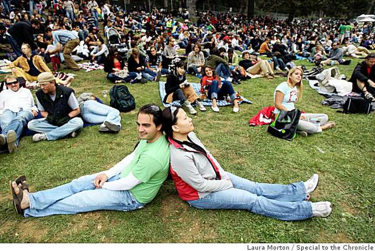 Alternative music for 150,000 in the park