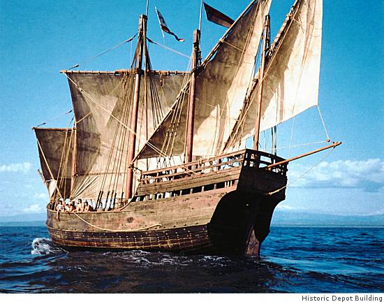Nina replica sails into Petaluma