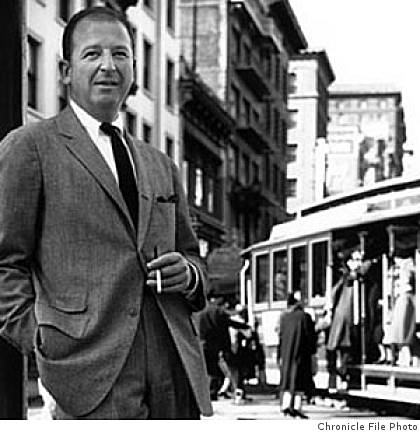 Herb Caen returns to The Chronicle in 1958