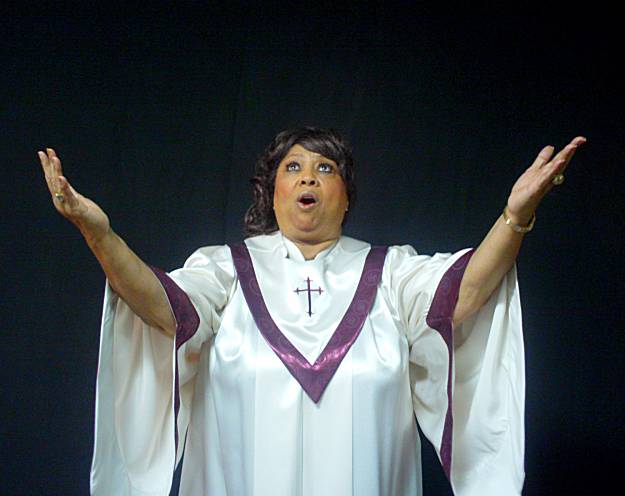 Jeanie Tracy gets into the spirit of gospel