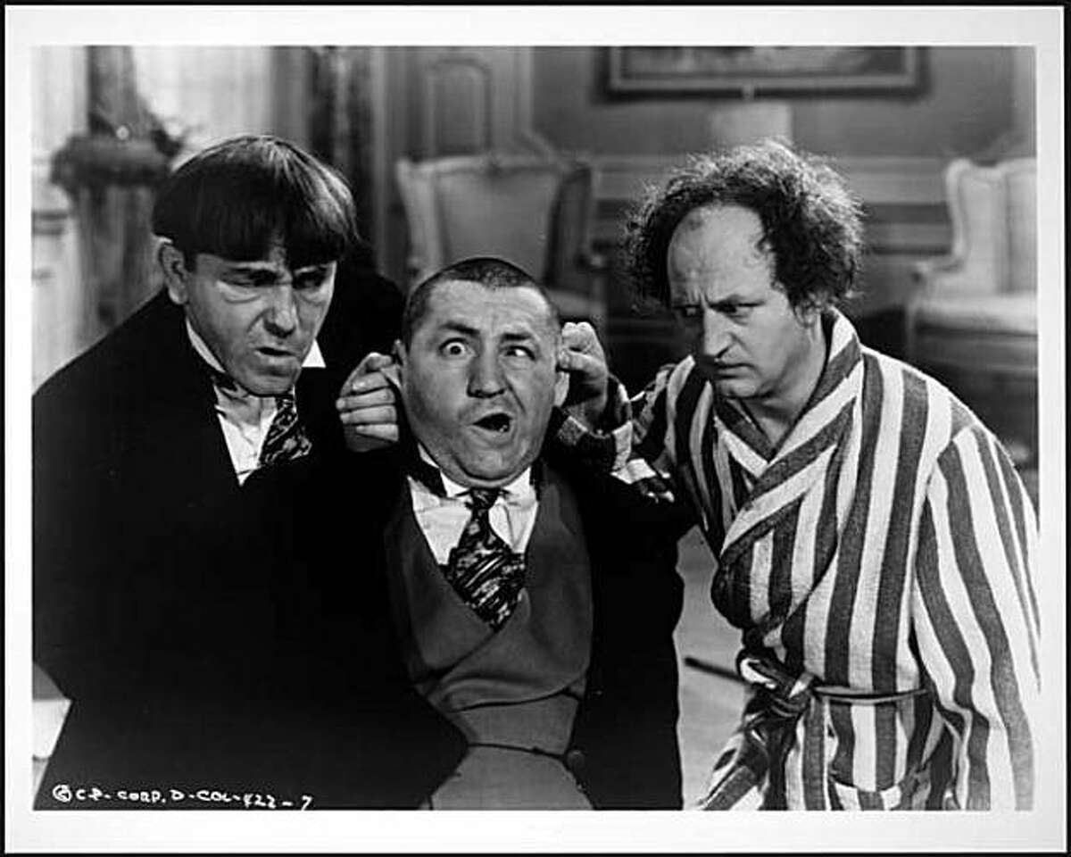 Stooge Curly probably suffered for his art