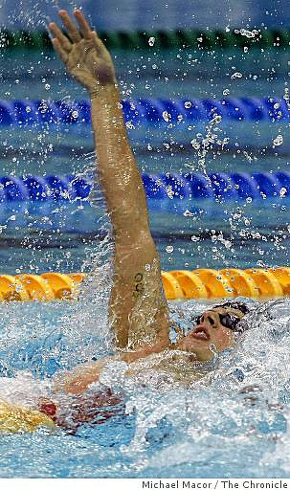 Americans finish 1-2 in 200 backstroke