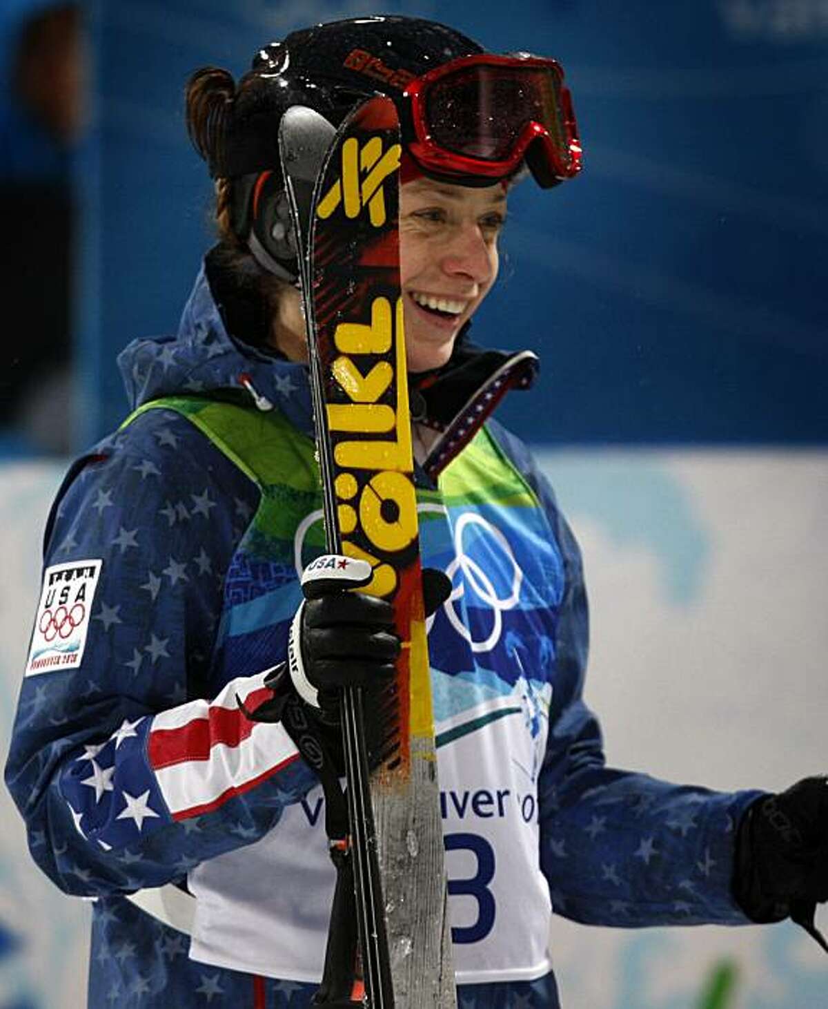 Kearney wins first U.S. gold in brilliant run