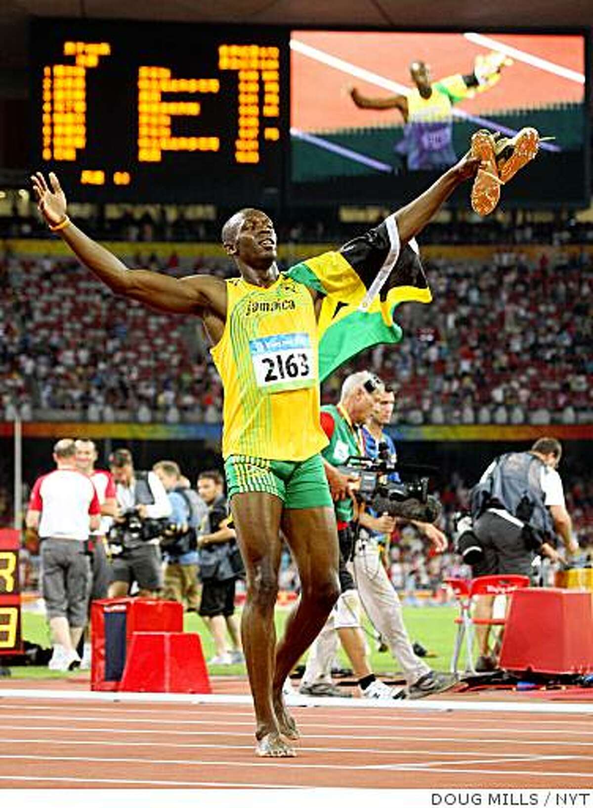 Bolt's amazing race - at a Glance