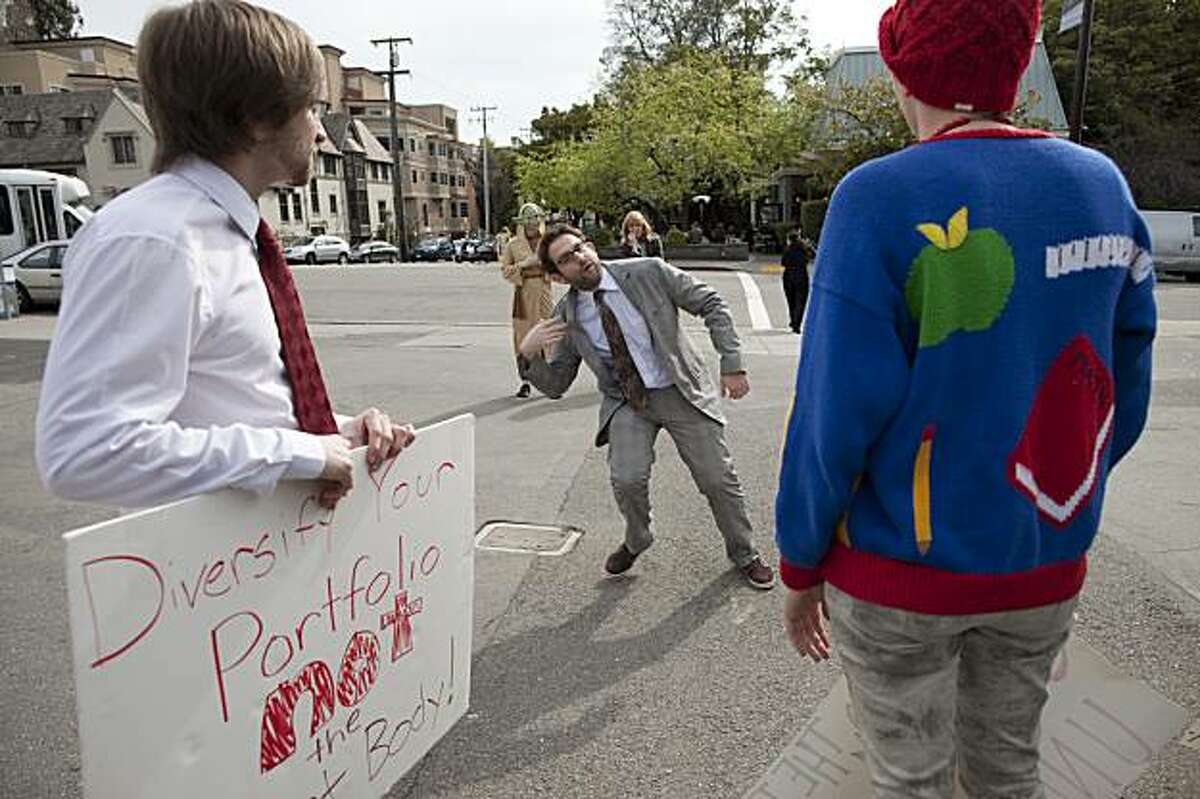Students sharpen attack on UC costs with satire