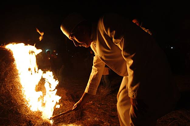 Ancient fire festival survives Islamic rule