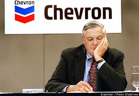 Chevron CEO passes the torch