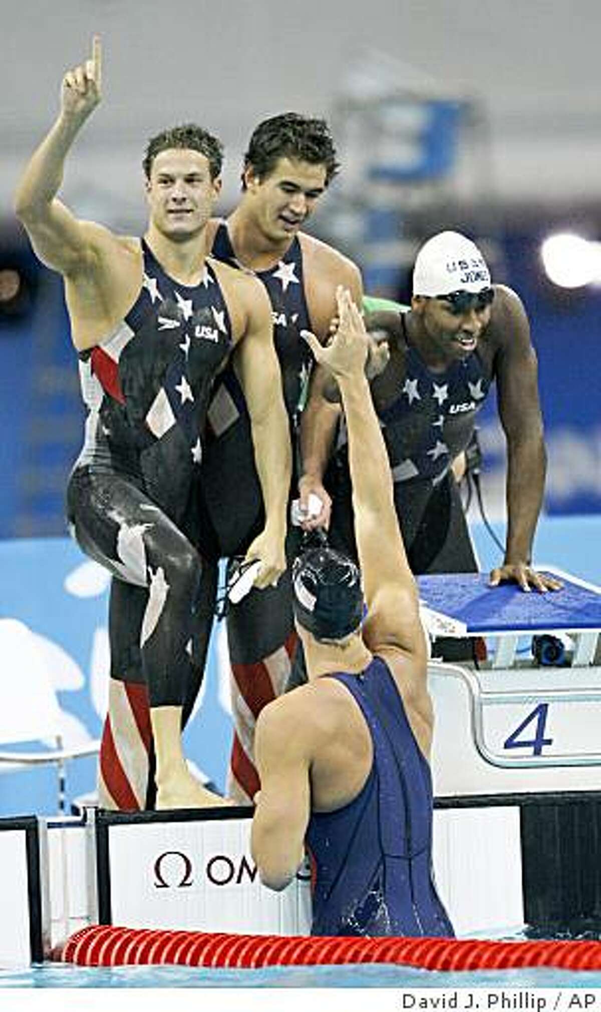 San Francisco's Wildman-Tobriner part of world-record Olympic swim