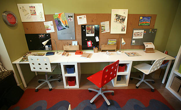 Work space in an older home