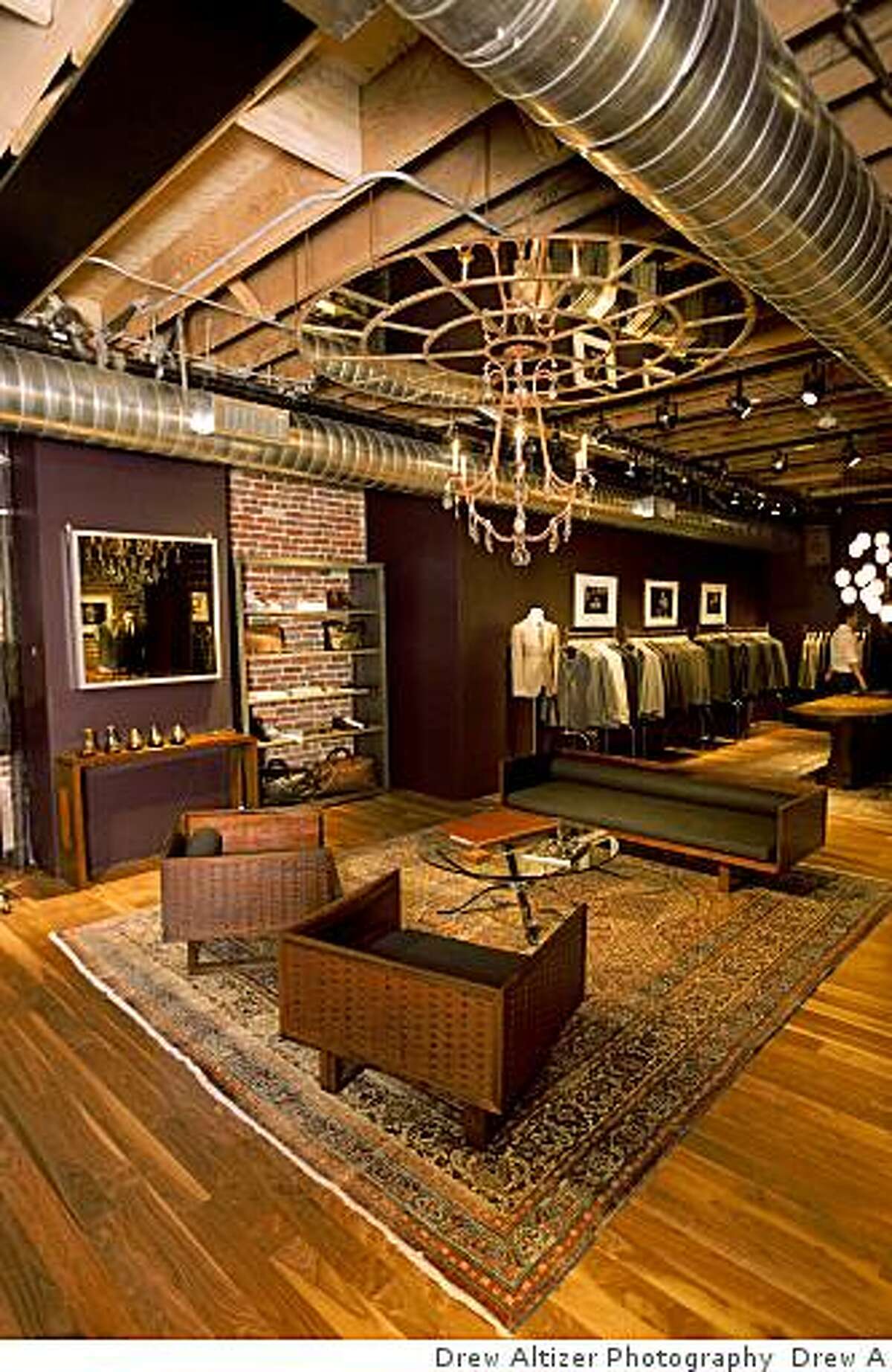 Clothing and charity at Varvatos opening
