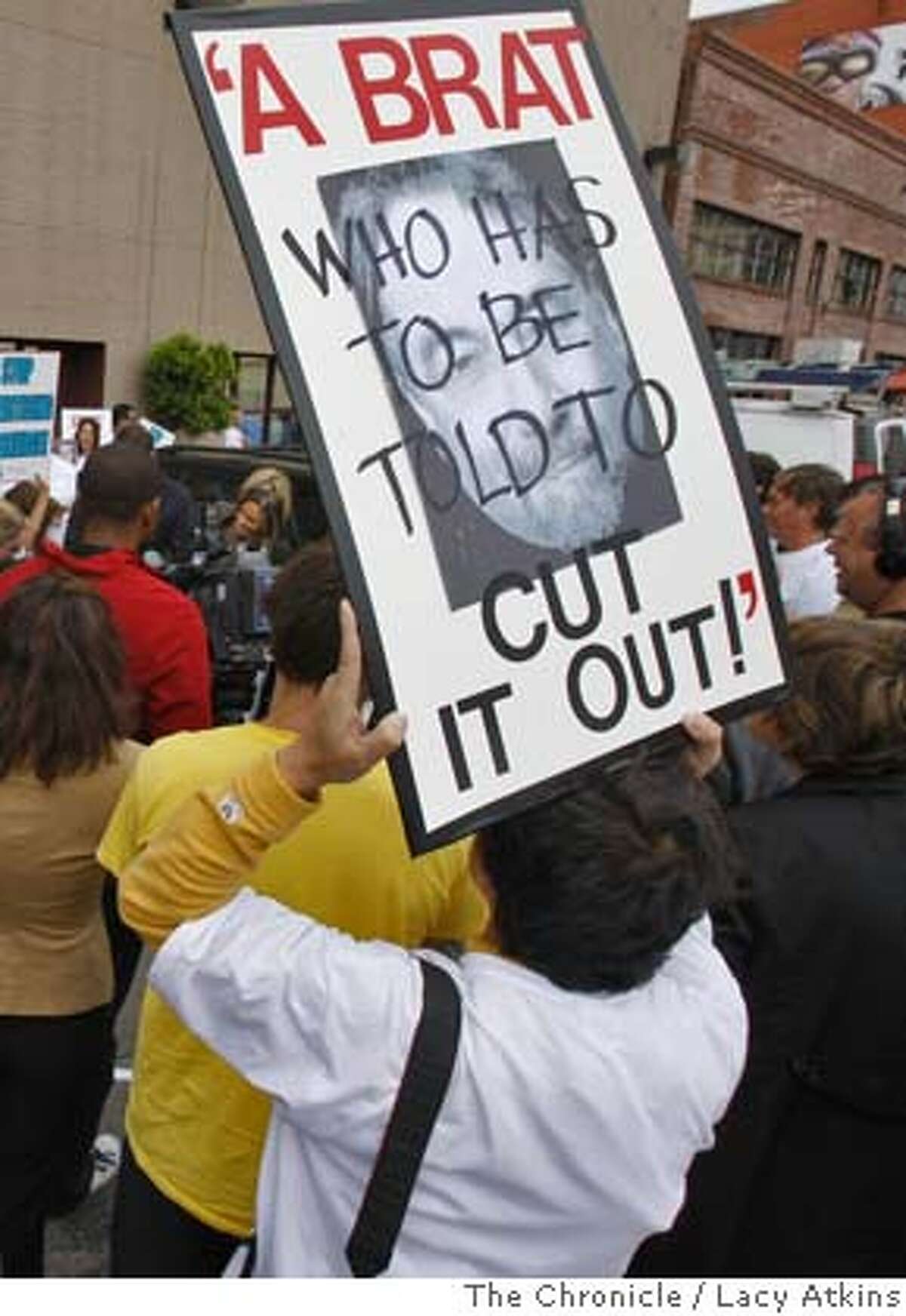 S.F. protest against Savage's autism remarks