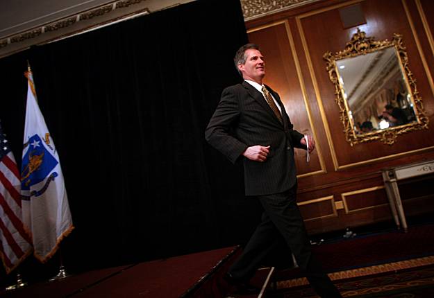 Senator's campaign image contrasts with record