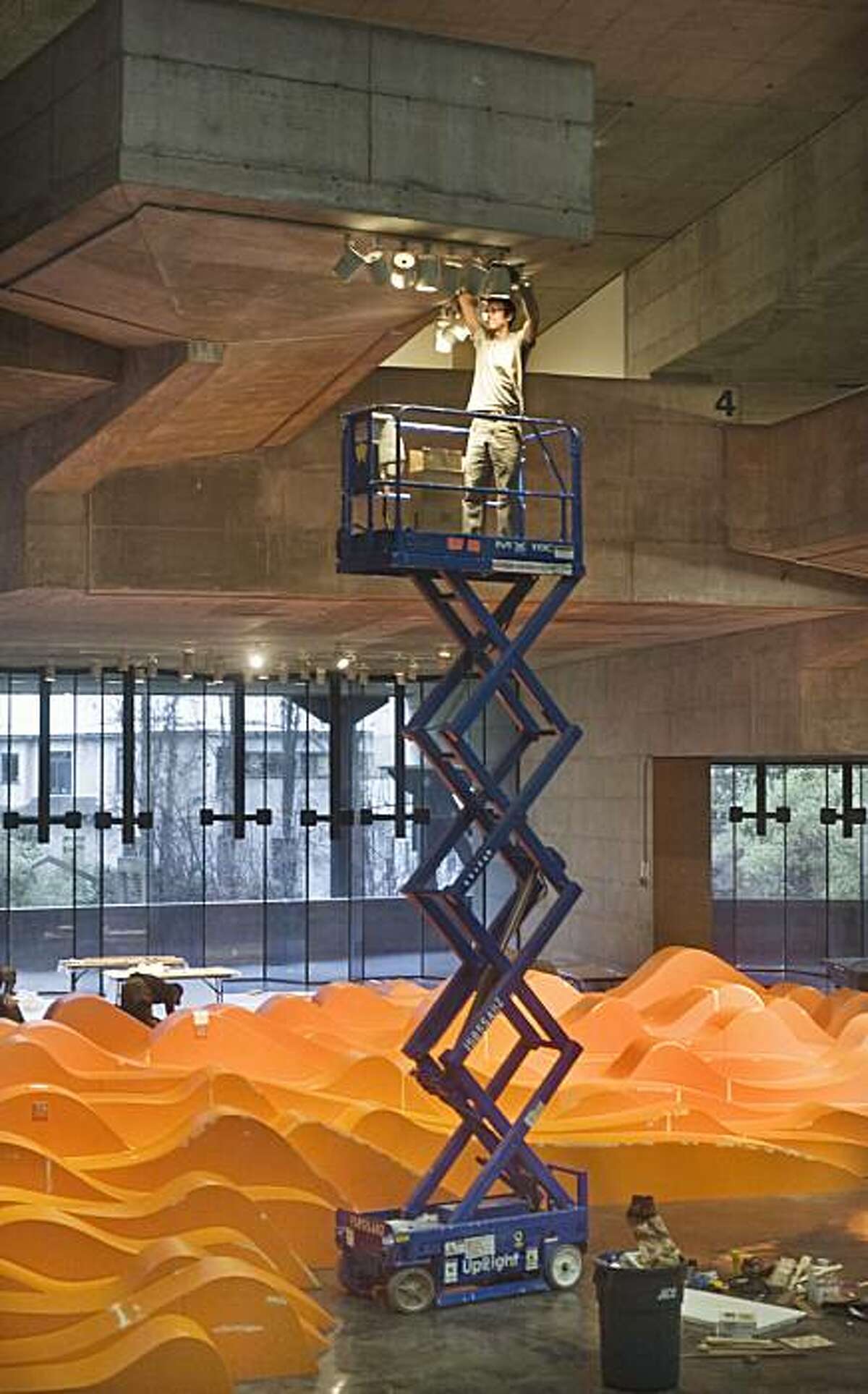 The ups and downs of installing big artwork