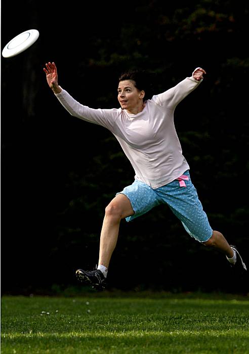 Ultimate Frisbee provides fun, exercise for consultant