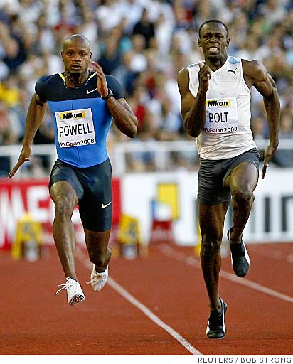 World's fastest human is beaten