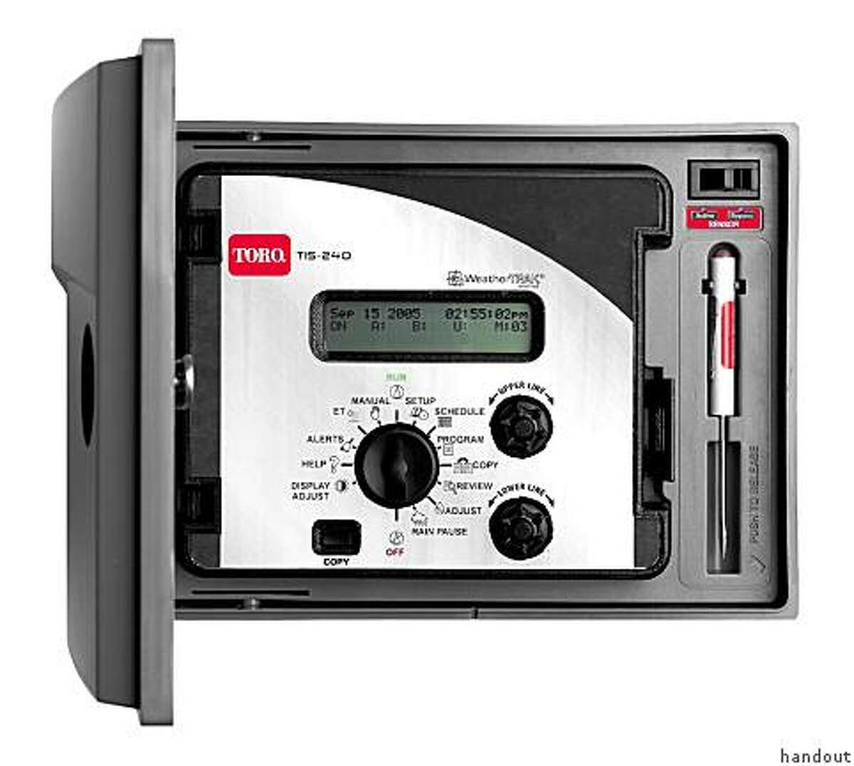 Letting the weather control the water