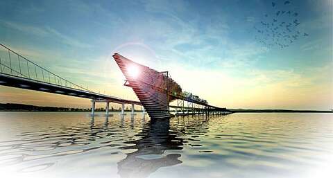 Design fantasies for obsolete Bay Bridge span